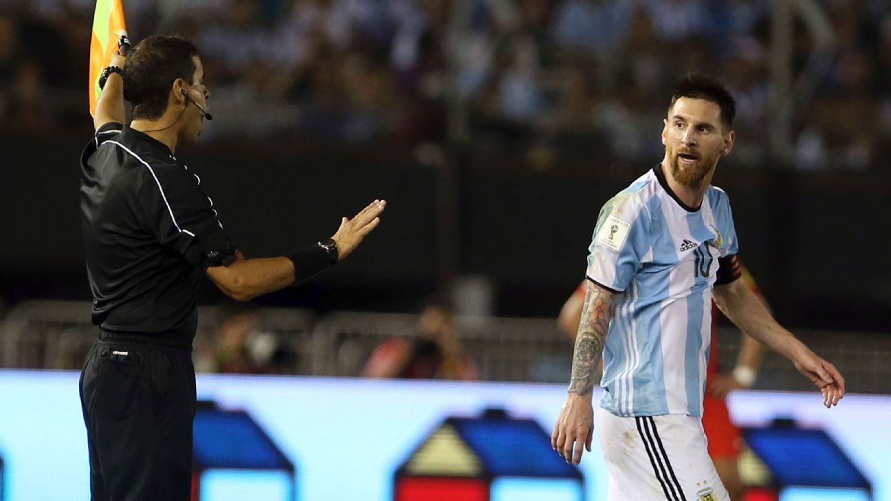 FIFA hands Lionel Messi four-match ban for insulting referee in World ...