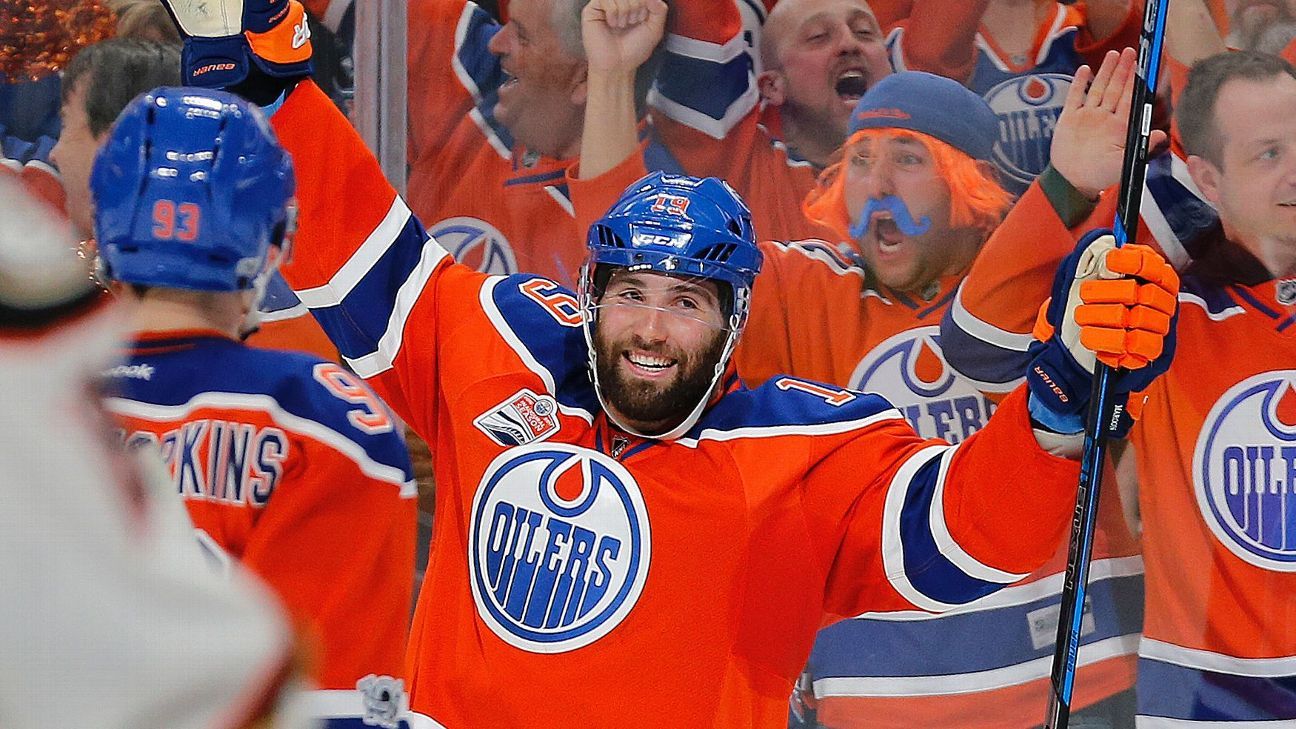 Oilers trade forward Patrick Maroon to Devils - ESPN