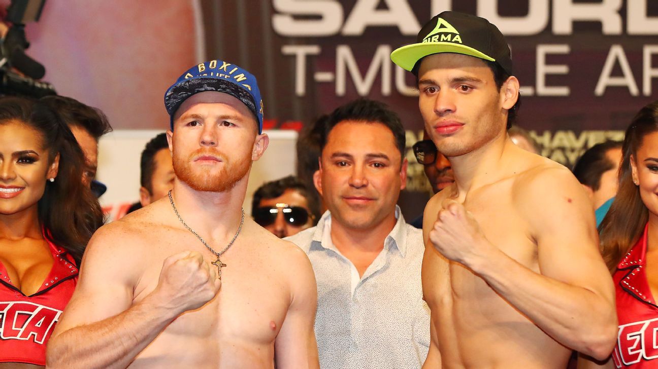 En peso Canelo Alvarez y Julio César Chávez para el sábado - ESPN