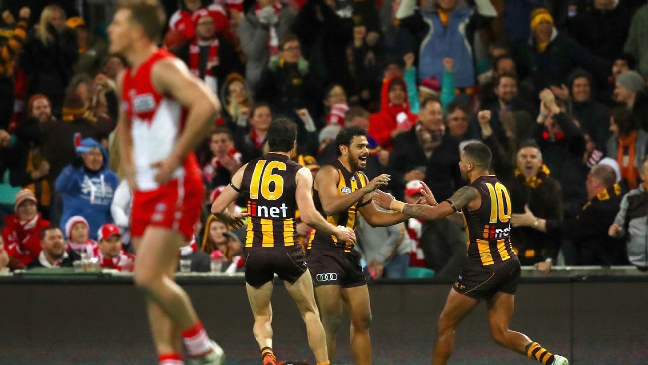 Sam Mitchell wants premiership teammate Cyril Rioli back at Hawthorn - ESPN