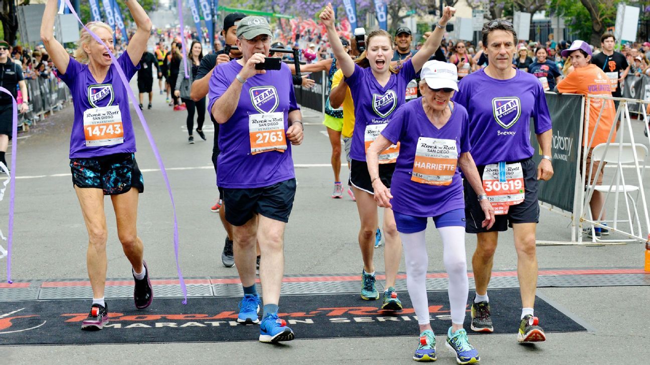 Meet the 94-year-old woman who can hang with you in a half-marathon - ESPN