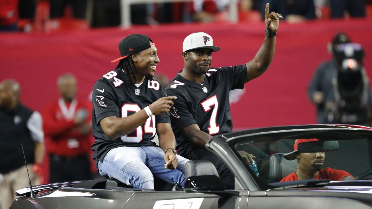 Falcons darán despedida oficial a Michael Vick y Roddy White - ESPN