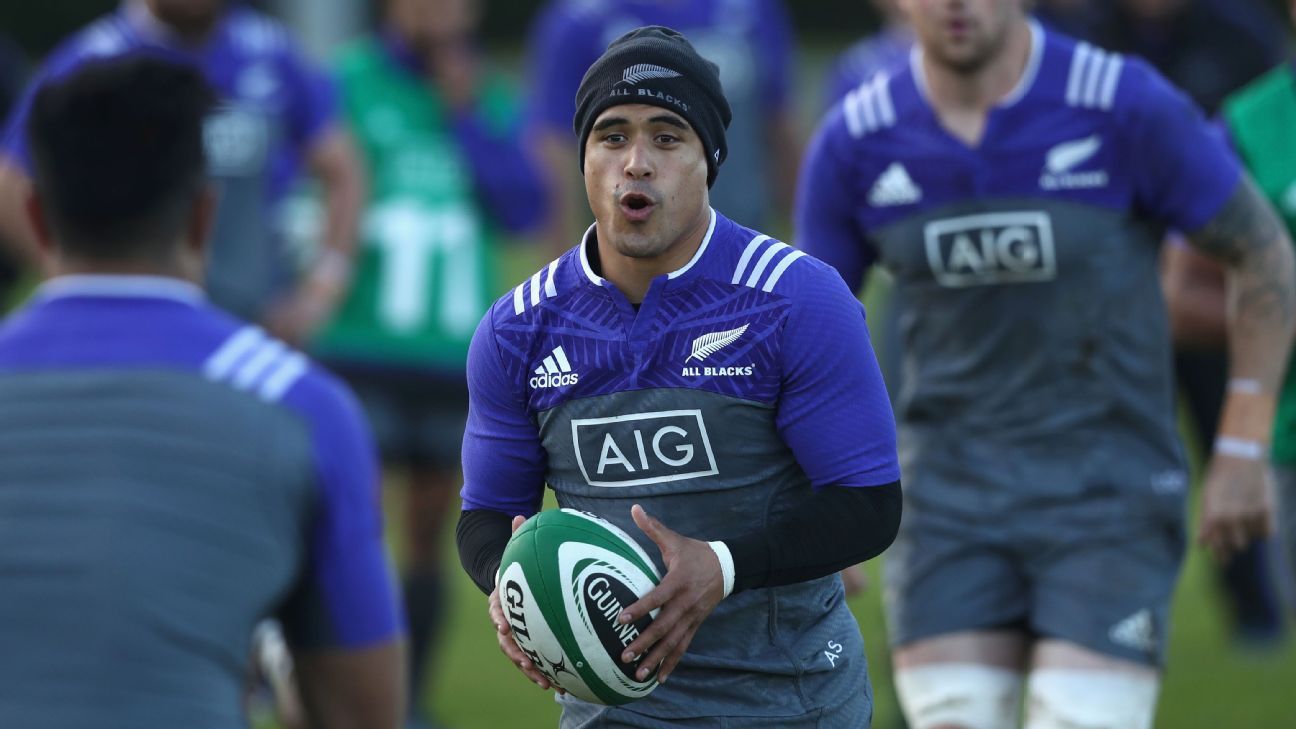 Aaron Smith starts at scrum-half for All Blacks' Test against Samoa - ESPN