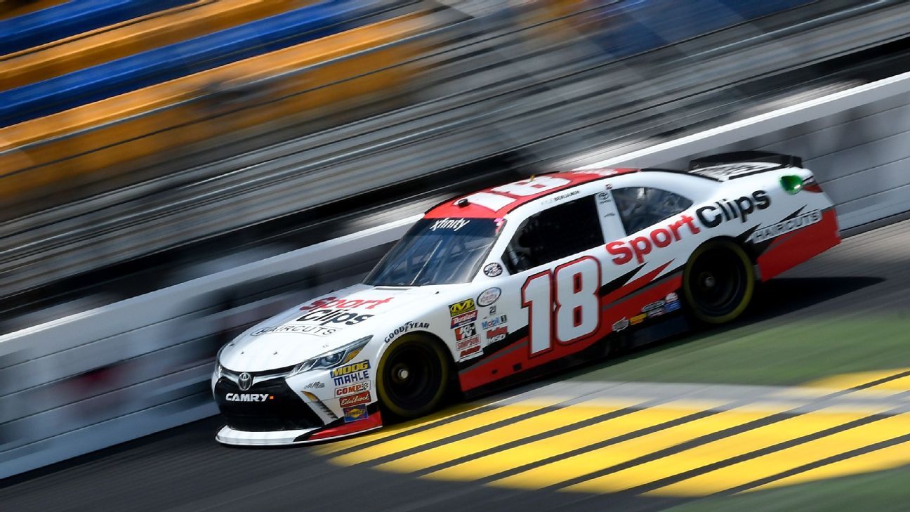 Kyle Benjamin to run two NASCAR XFINITY races for Joe Gibbs Racing - ESPN