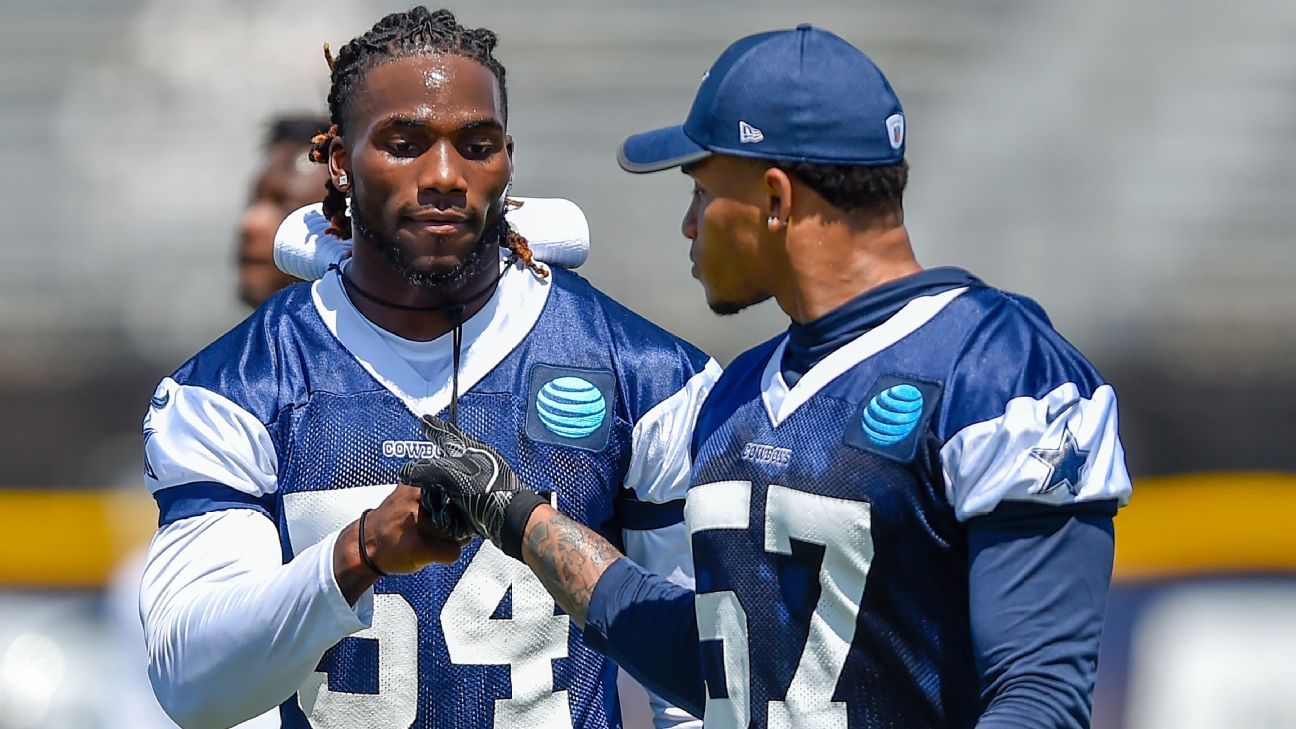 Judgment day for Jaylon Smith: First practice in pads, 572 days after ...