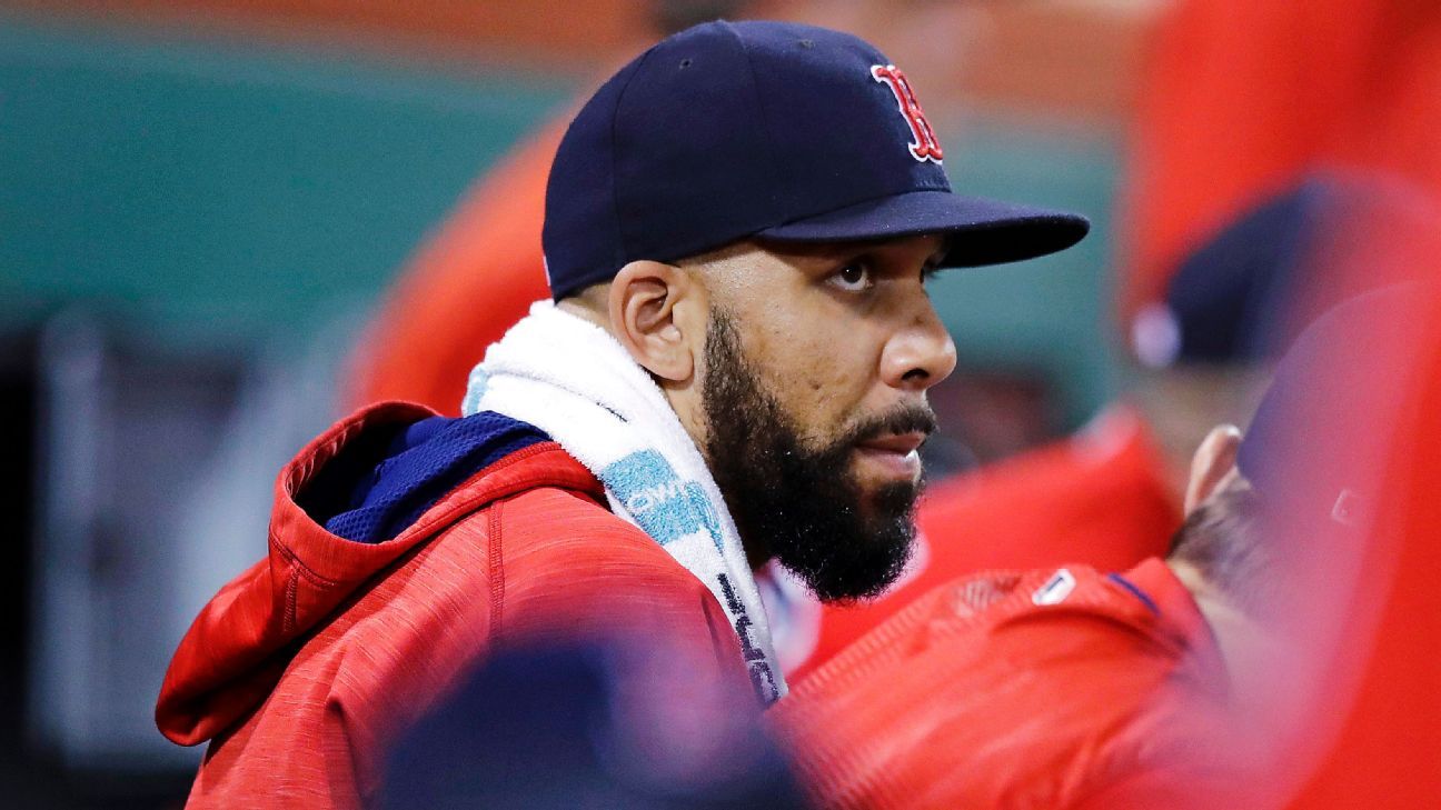 Boston Red Sox's David Price halts throwing program due to stiffness - ESPN