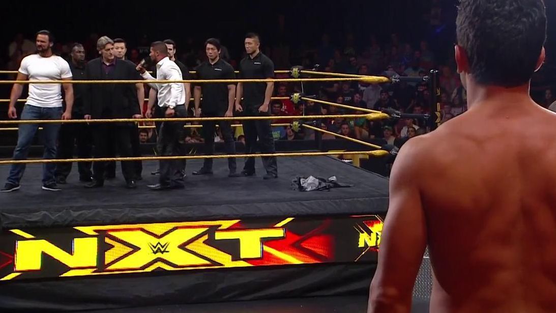 WWE NXT - Drew McIntyre and Bobby Roode face off, but Roderick Strong ...