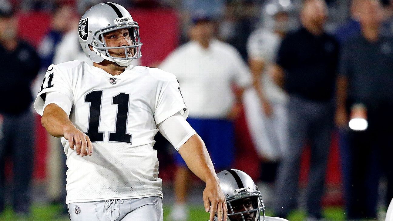 Sebastian Janikowski's career with Raiders may be over as he misses ...