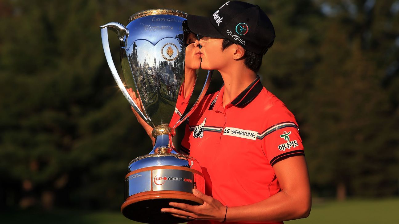 Sung Hyun Park Rallies To Win Cp Womens Open Espn