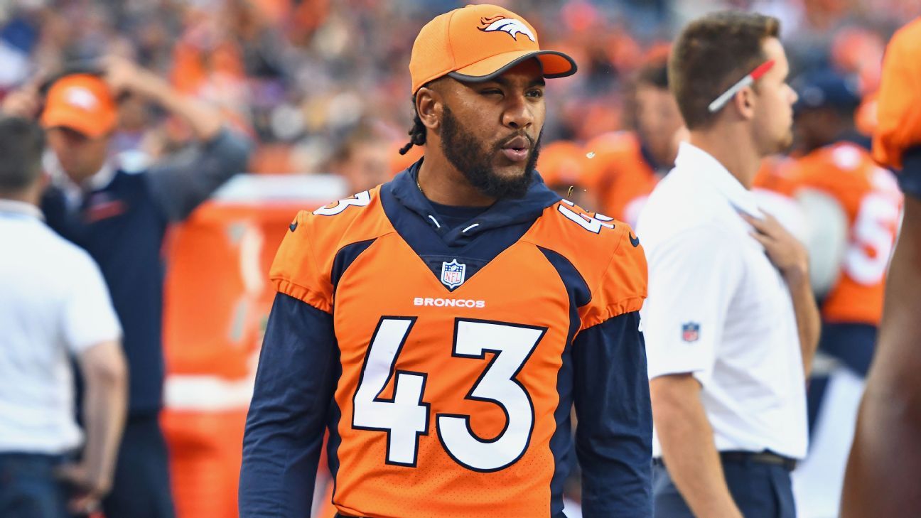 Denver Broncos release safety T.J. Ward after three seasons - ESPN