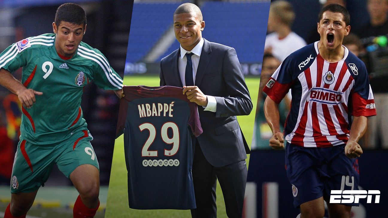 ¿Qué era de los referentes del Tri cuando tenían la edad de Mbappé? - ESPN