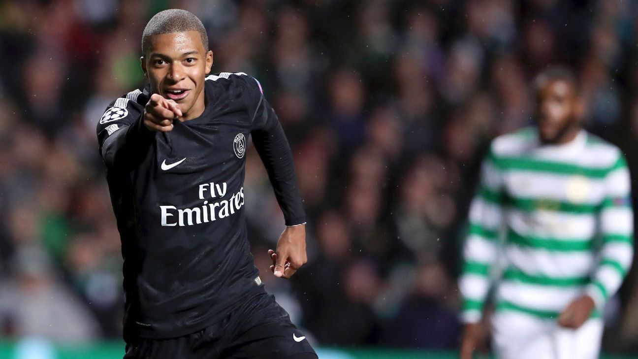 Kylian Mbappe beats Anthony Martial to best young French player award ...
