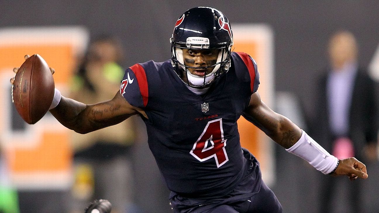 Inside quarterback Deshaun Watson's first NFL start - ESPN - NFL Nation ...