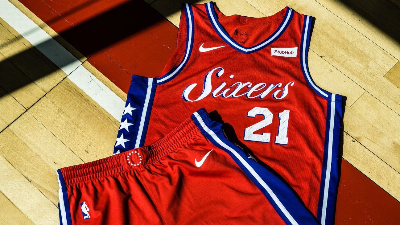 Check out Philadelphia 76ers' new alternate uniforms - ESPN