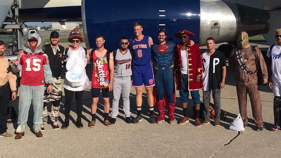 SportsNation -- MLB teams have some fun with rookie dress-up - ESPN