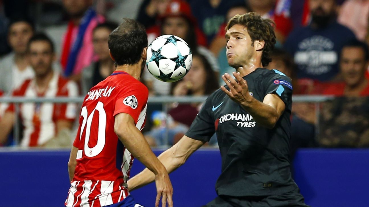 Atletico Madrid right-back Juanfran has hamstring injury - ESPN