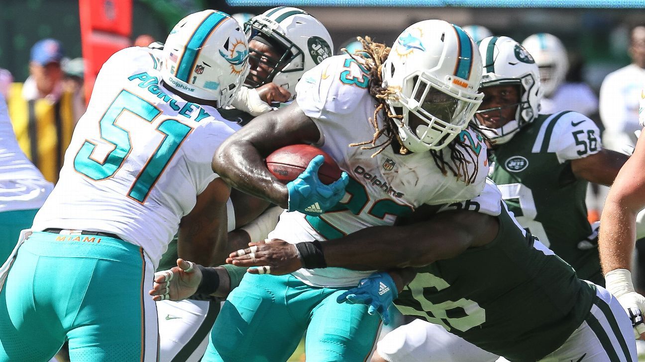 Miami Dolphins' Jay Ajayi is the face of the NFL in the U.K. - ESPN ...