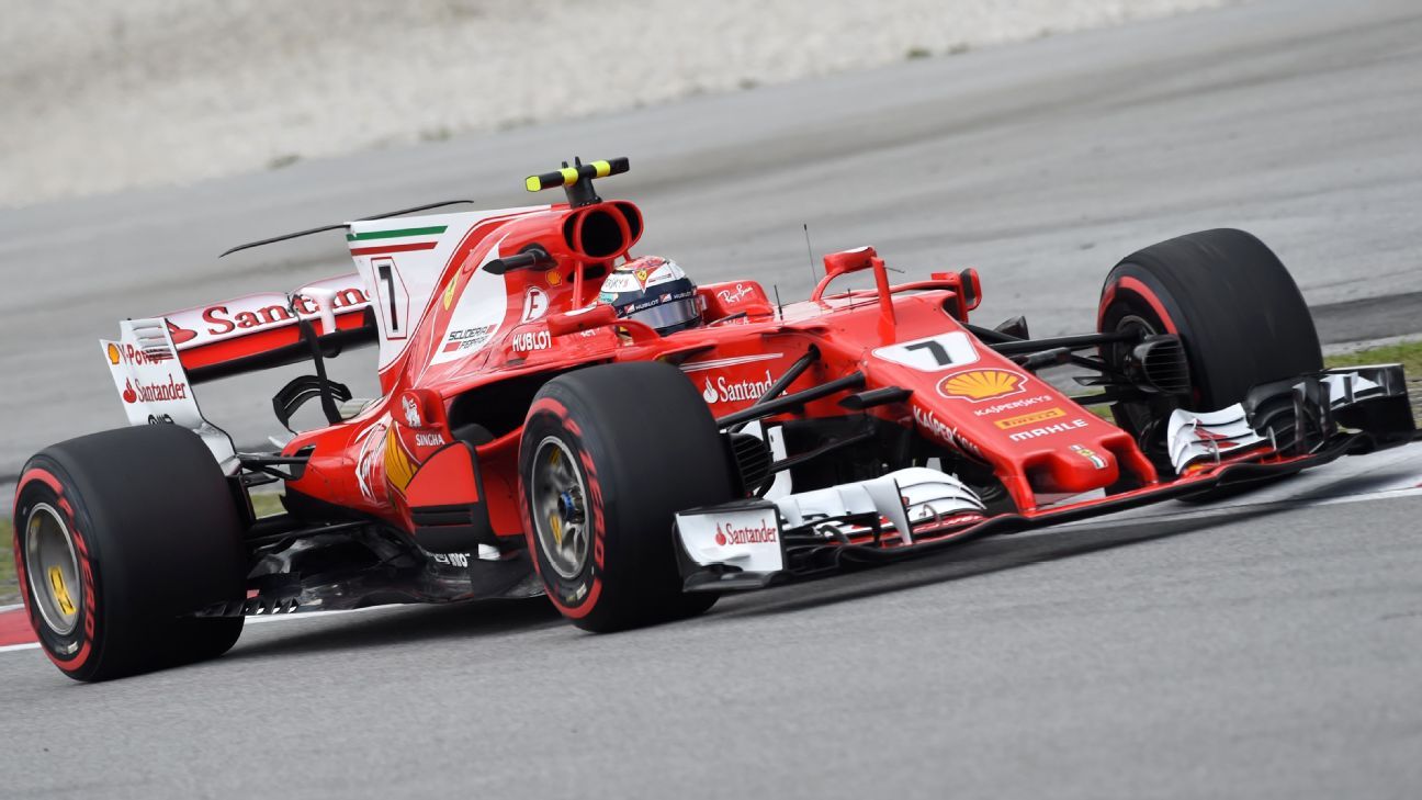 Kimi Raikkonen quickest as Ferrari stays ahead in FP3 - ESPN