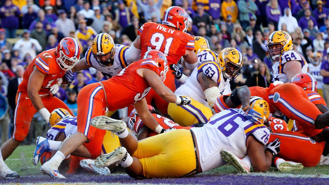 Florida Gators, LSU Tigers and the top-heavy SEC - ESPN - College ...