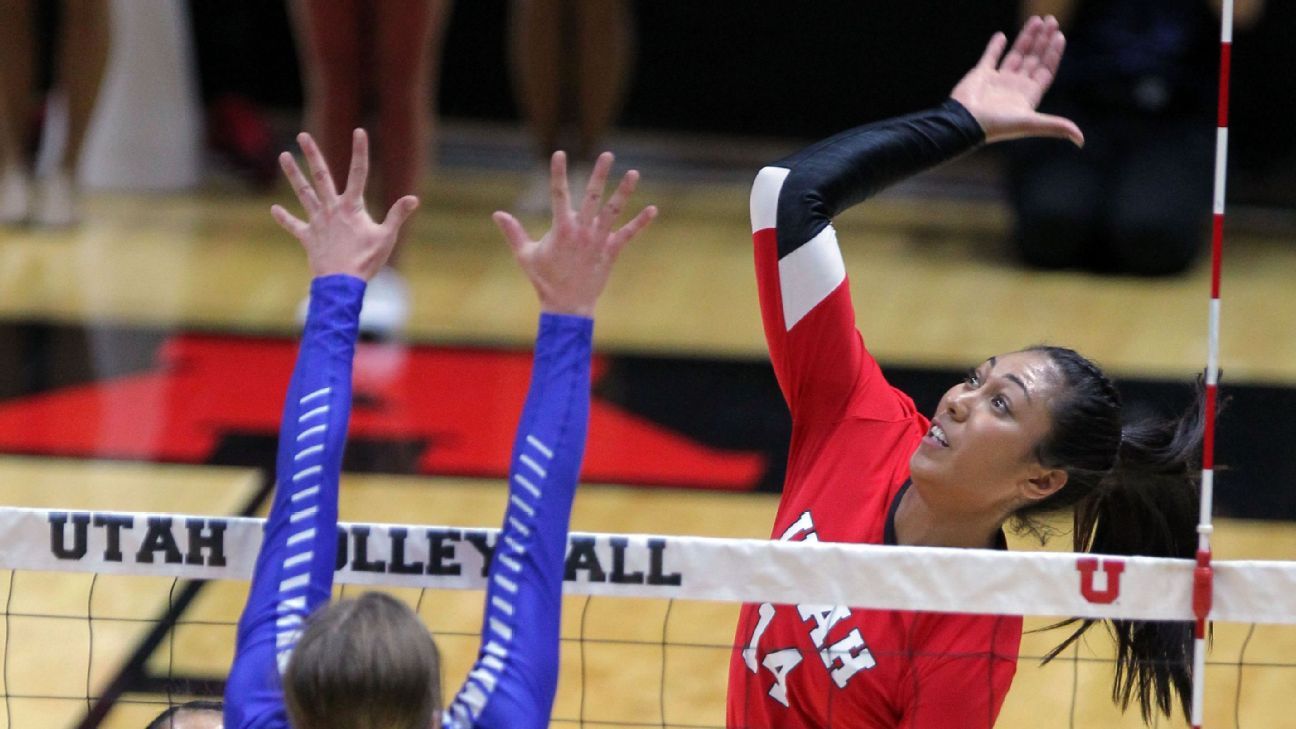 Utah Utes volleyball star Adora Anae named espnW player of the week ...
