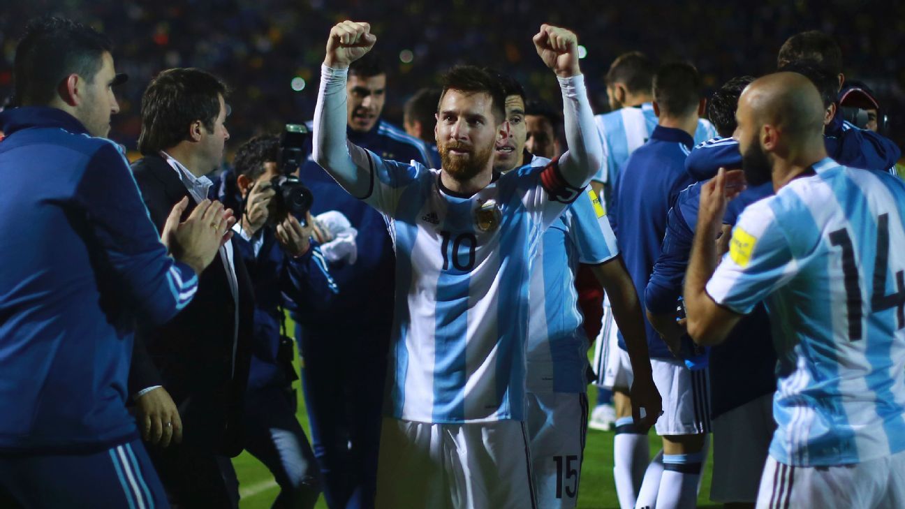 Argentina saviour Lionel Messi leads celebrations after World Cup ...