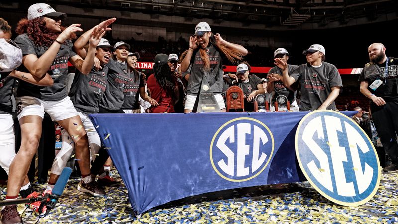 Media tabs Gamecocks as SEC Women's Basketball Champion