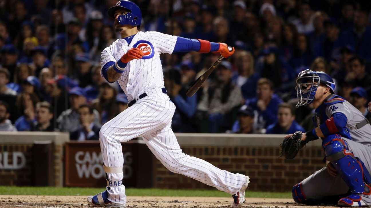 Cachorros: Javi Báez y su esposa felices porque viene bebé en camino - ESPN