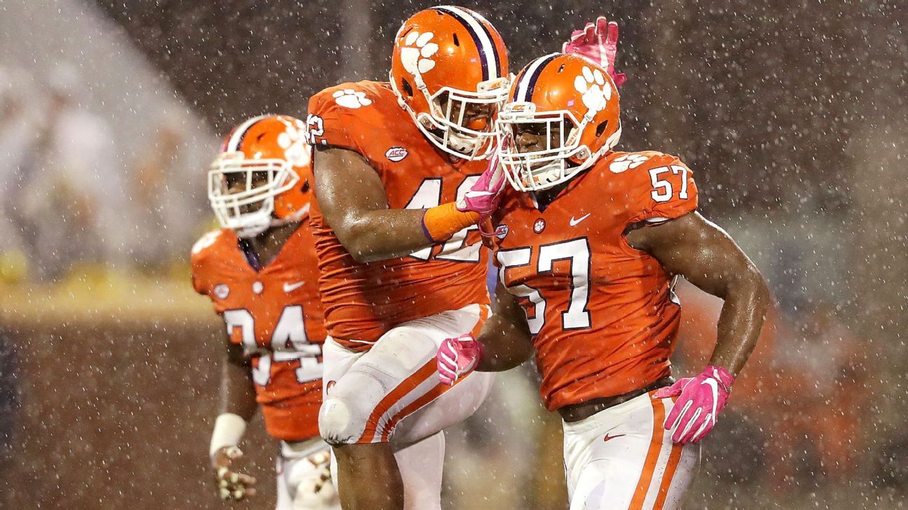 Clemson starting LB Tre Lamar (shoulder) to miss ACC title game - ESPN