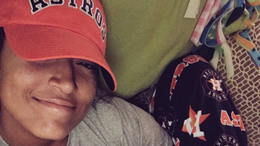Yeah, you could say Lena Springer was pretty excited for her brother ...