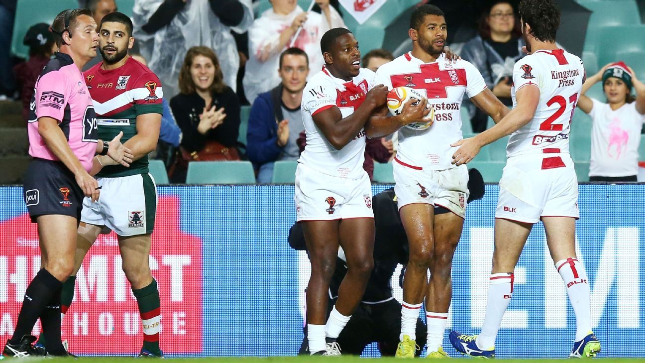 Bite claim mars England Rugby League World Cup win - ESPN