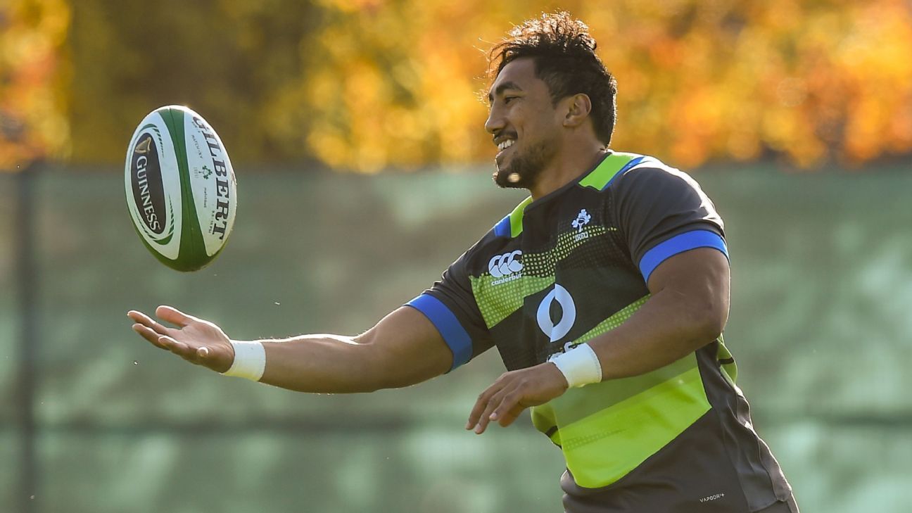 autumn international Joe Schmidt Ireland team Bundee Aki to face South ...
