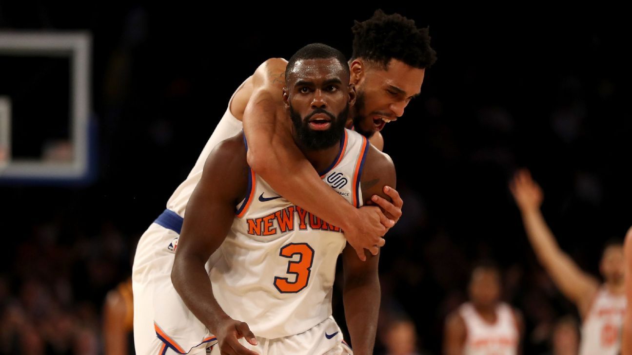 Tim Hardaway Jr. of New York Knicks out at least two weeks - ESPN