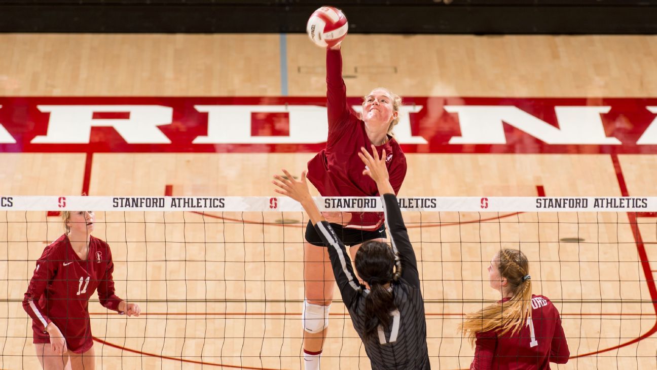 Stanford Cardinal's Kathryn Plummer named espnW volleyball player of ...