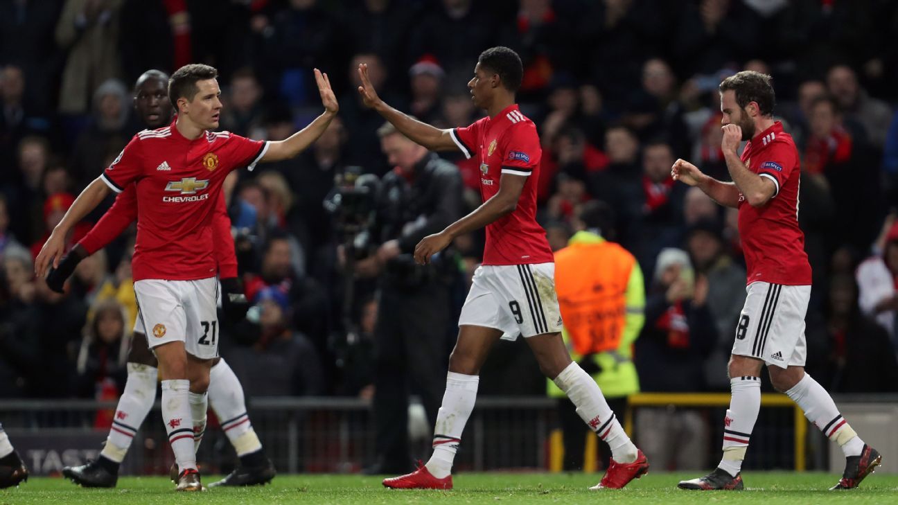 Man United, Roma, Juventus advance to UCL round of 16 - ESPN