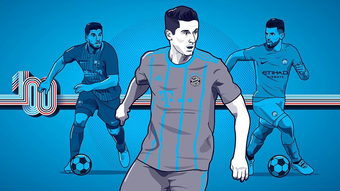 Manuel Neuer Robert Lewandowski talk ESPN FC 100 being No 1 - ESPN