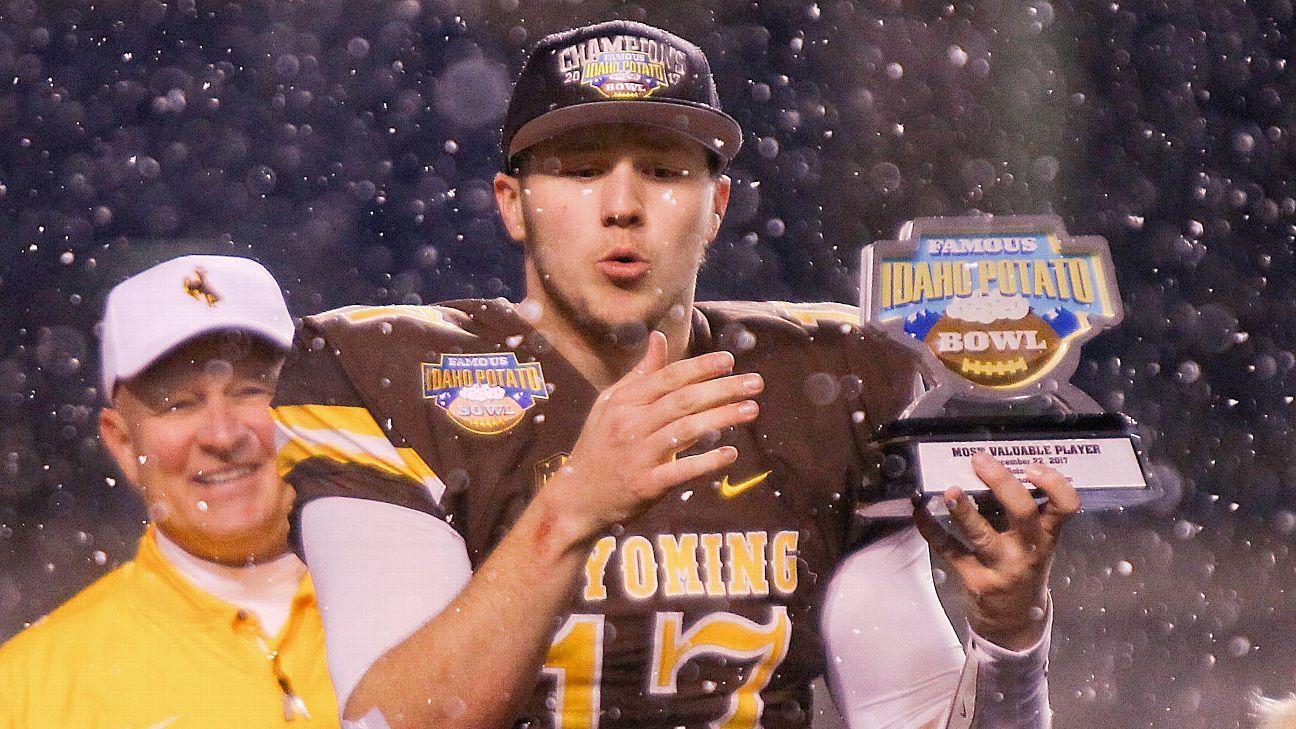 Josh Allen of Wyoming says he'll enter 2018 NFL draft - ESPN