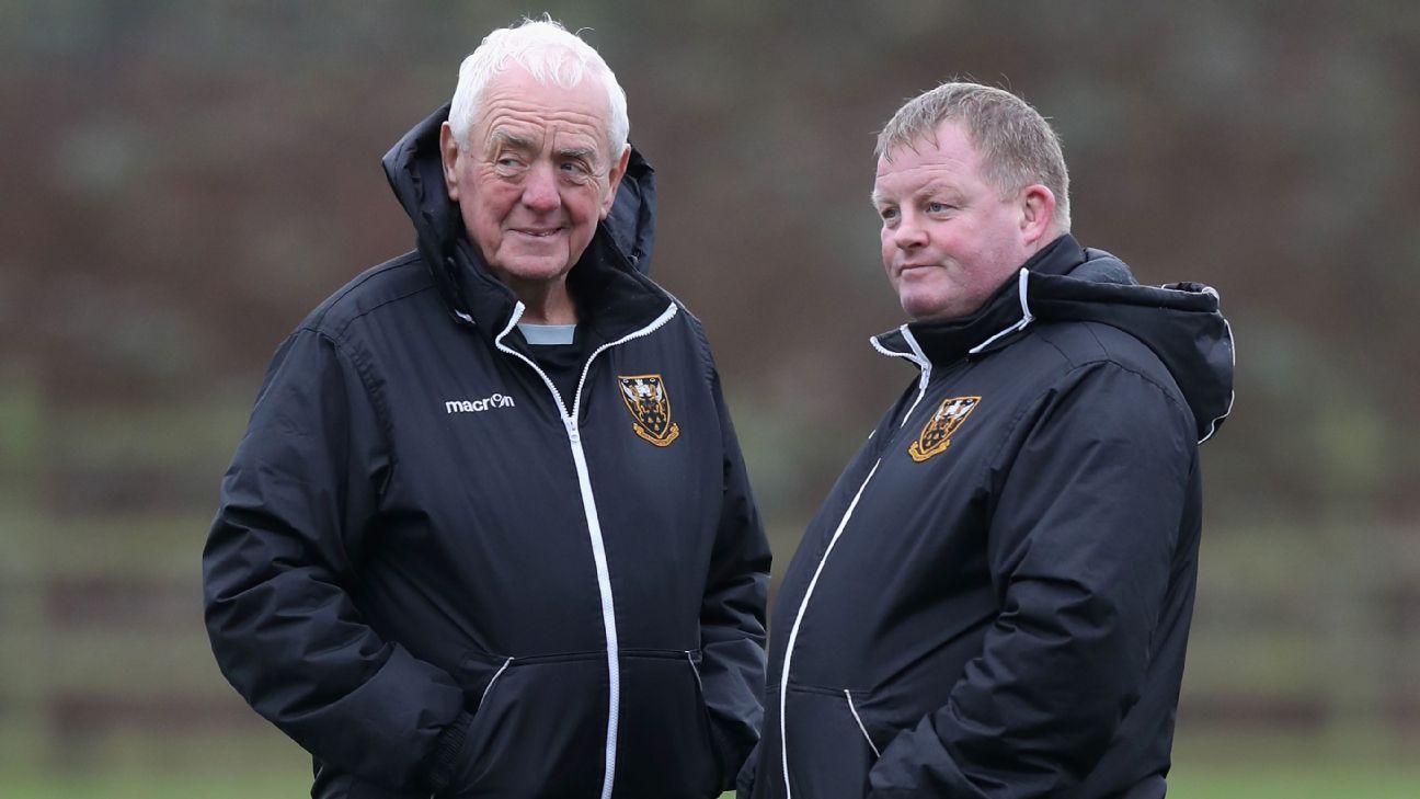 Relegation talk off the table as Northampton Saints boss Alan Gaffney ...