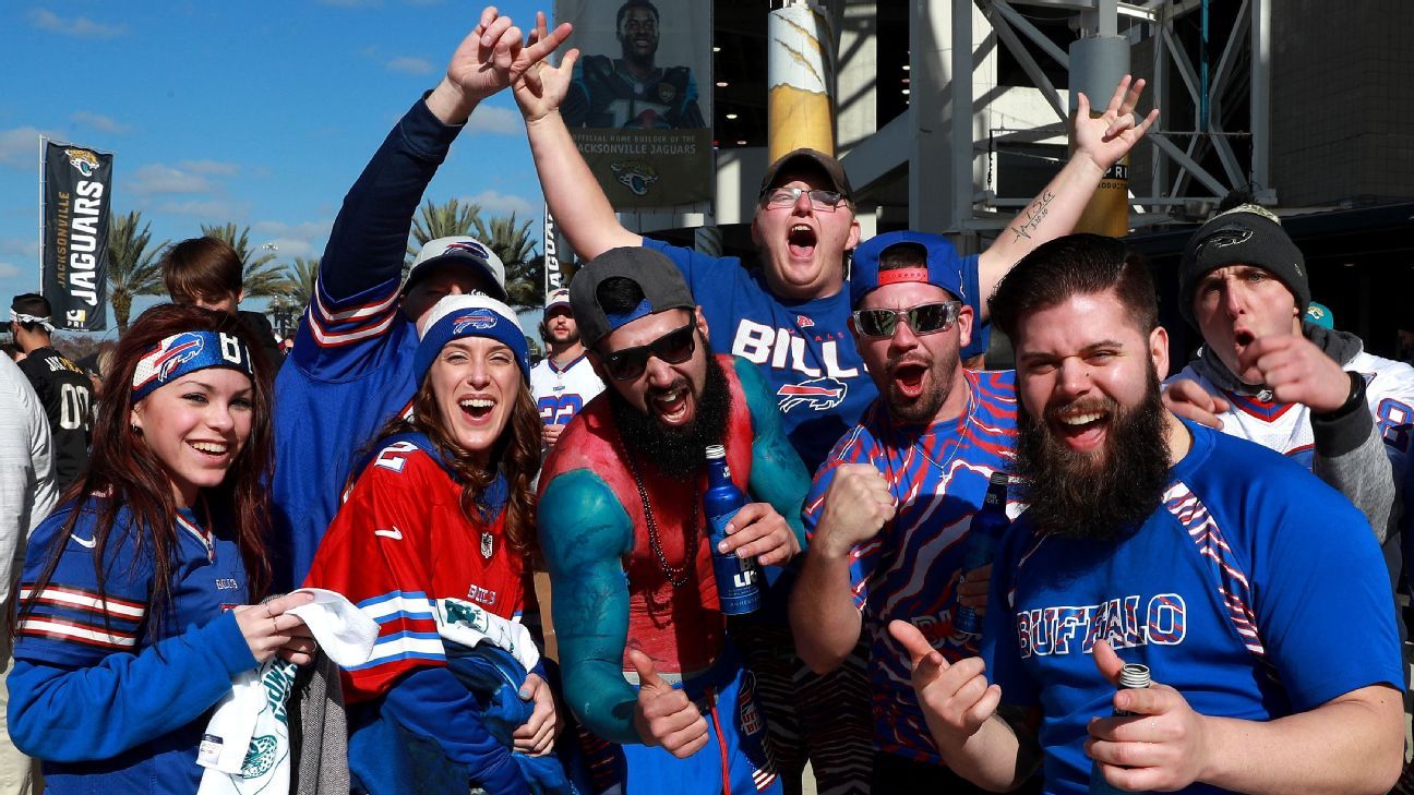 #BillsMafia invades Jacksonville for first playoff game in 18 years ...