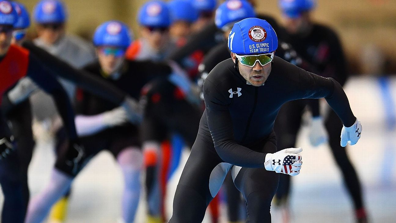 Medal favorite Joey Mantia secures U.S. Olympic spot in long track ...