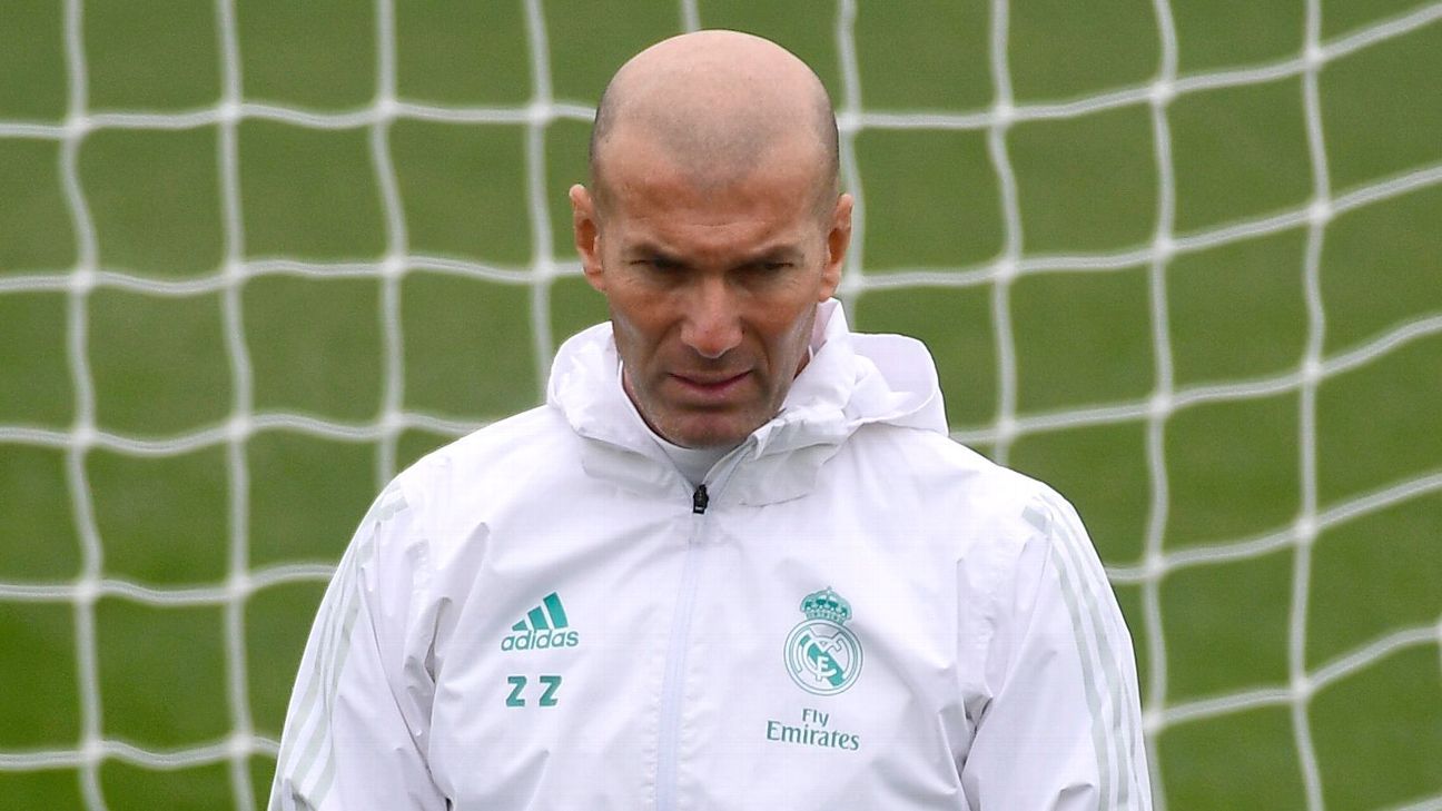 Zinedine Zidane has challenge in piecing together Reals back line - ESPN