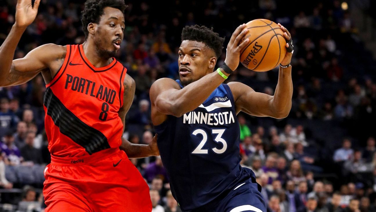 Jimmy Butler out for Minnesota Timberwolves - ESPN