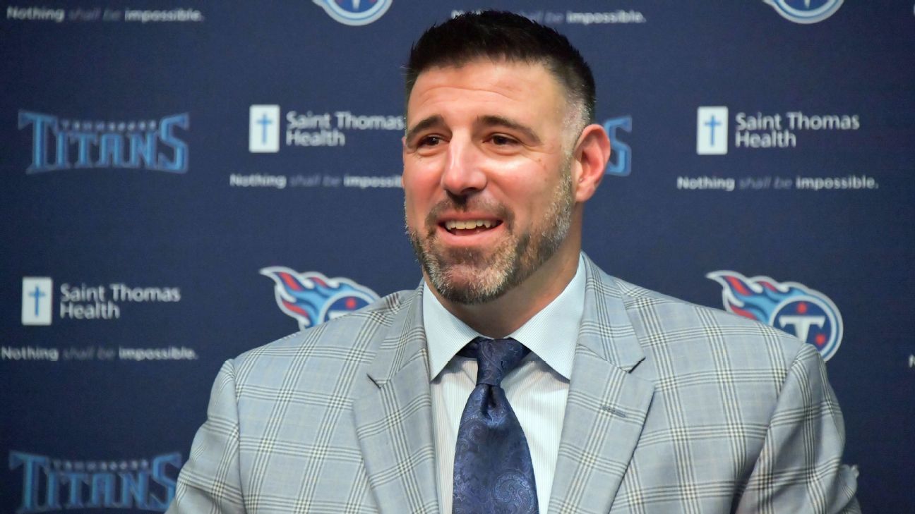 Tennessee Titans coach Mike Vrabel -- Vision is to help Marcus Mariota ...