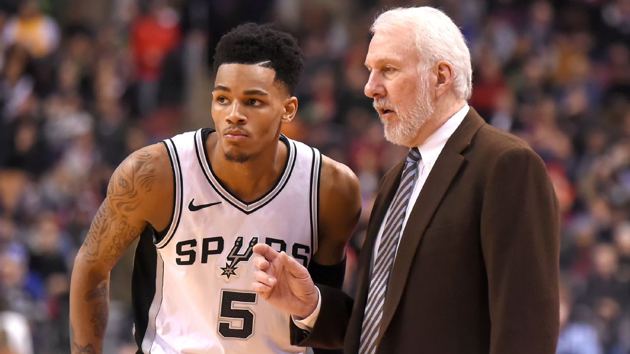 Dejounte Murray sets single-season rebound mark for San Antonio Spurs ...