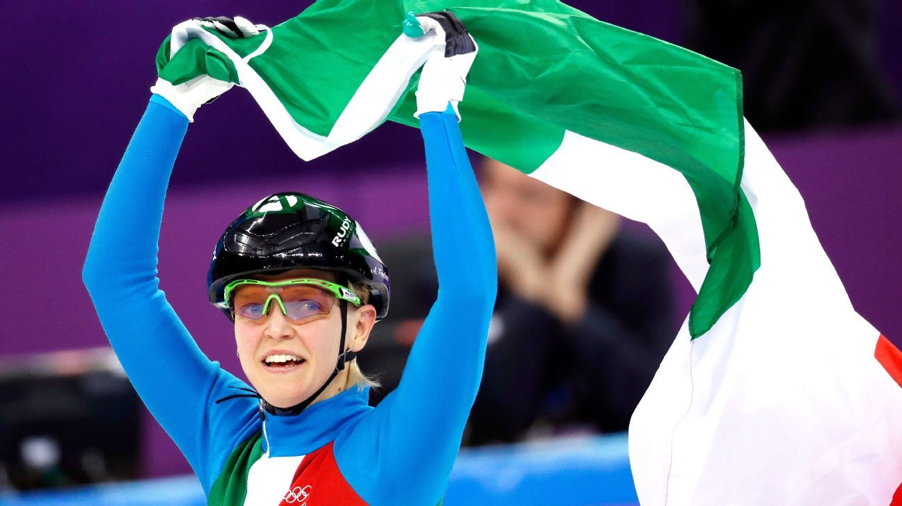 Italy's Arianna Fontana wins 500 meters in short track - ESPN