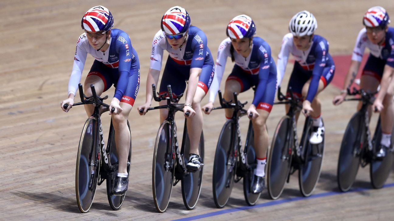 Team GB's Jason Kenny, Jack Carlin and Ryan Owens win silver at UCI ...