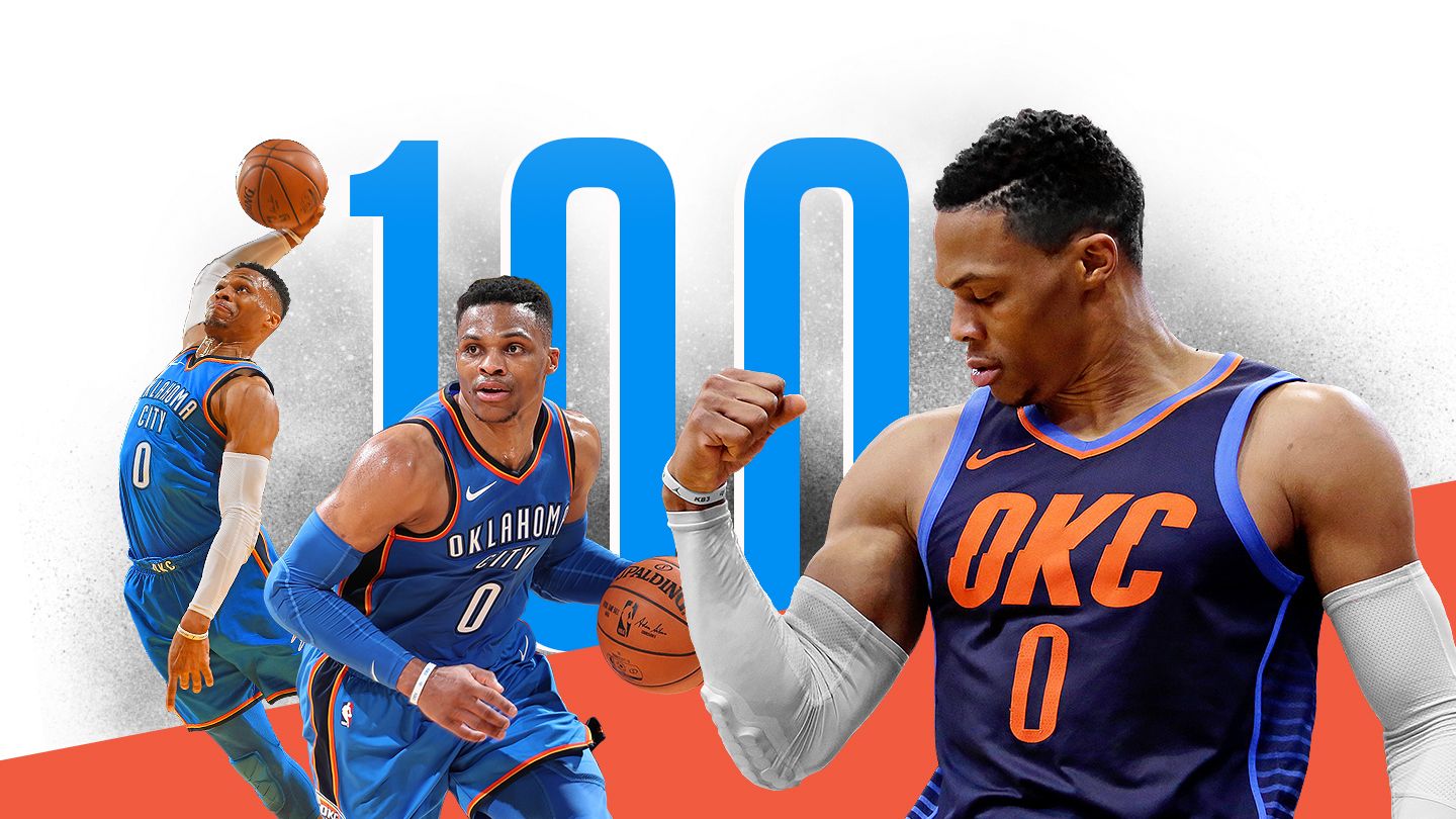 Russell Westbrook's 100 career triple-doubles by the numbers - NBA - ESPN