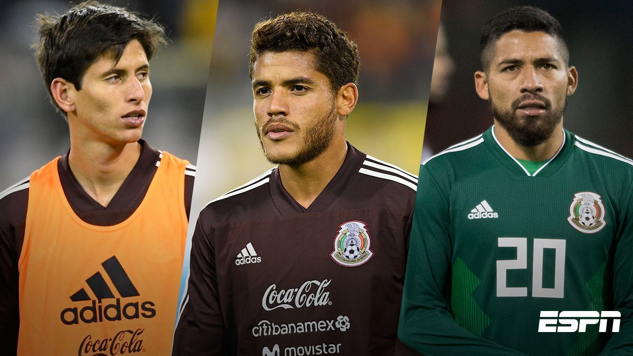 Damm, Jonathan y Aquino se bajan de la Selección Mexicana por lesión - ESPN