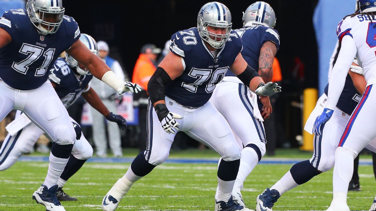 Zack Martin out for Dallas Cowboys - ESPN