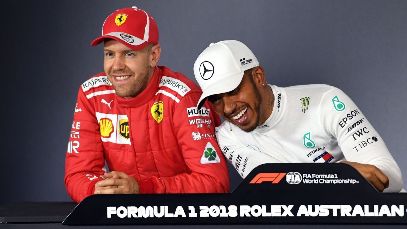 Lewis Hamilton jokes pole lap was to 'wipe smile off' Sebastian Vettel ...