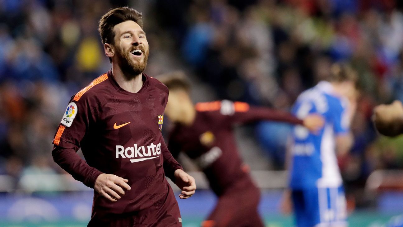 Lionel Messi's hat trick clinches Barcelona's La Liga crown in win vs ...